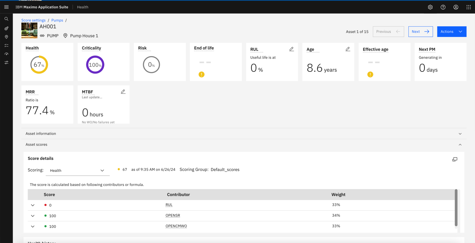 IBM Maximo Health | Solex